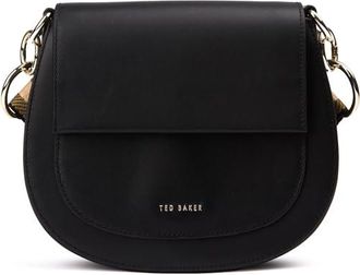 Ted Baker Darcell Branded Webbing Satchel Cross Body Jet - Black
