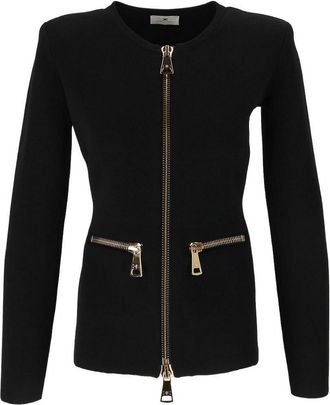 Elisabetta Franchi Cardigan - Schwarz