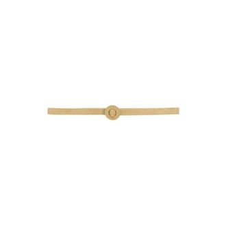 Cortana Gelber Wildleder G&uuml;rtel - - Accessories - Damen - Gelb - ONE SIZE