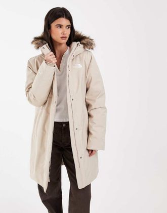 The North Face parka Arctic en taupe intemporel-Neutre