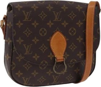Louis Vuitton Sac bandouli&egrave;re Saint Cloud Pre-owned - Femme - Pre-owned - Brun - Taille: ONE Size