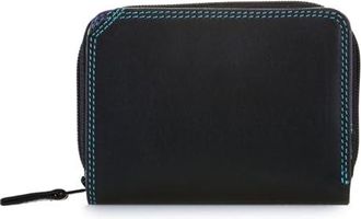 Univers D&eacute;cor mywalit Portefeuille Femme en Cuir Small Wallet w/Zip Around Purse- 226-4 - Black Pace