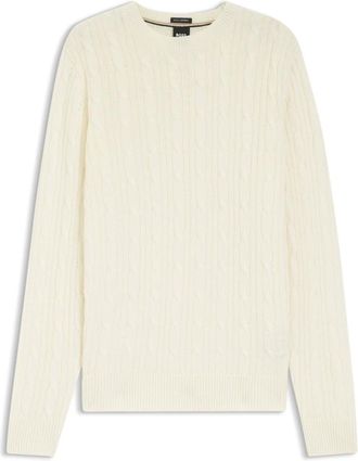 HUGO BOSS Pull H-Hetico - Homme - Pulls - Blanc - Taille: L