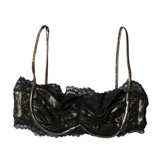 Dolce & Gabbana Seiden Balconnet-BH mit B&uuml;gel - - Underwear - Damen - Schwarzk - S
