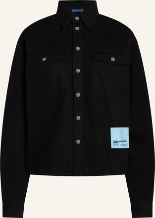 Karl Lagerfeld Karl Lagerfeld Jeans Bluse X Pietro Terzini schwarz