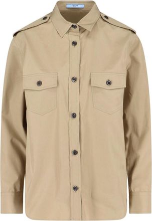 Prada Jacke Mit Kn&ouml;pfen