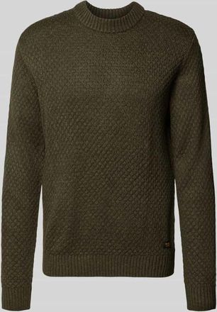 Jack & Jones Regular Fit Strickpullover aus Baumwoll-Mix Modell BLAKE