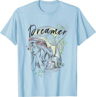 Disney Ariel Dreamer Paint Sketch T-Shirt mit der kleinen Meerjungfrau T-Shirt