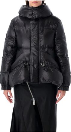 sacai Femme, Vestes, Noir, Taille: 36 FR Outdoor