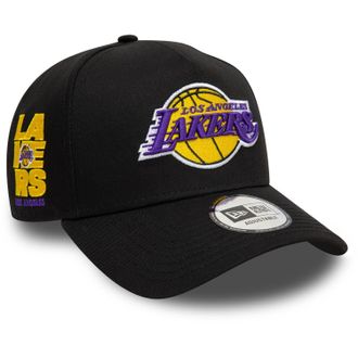New Era Los Angeles Lakers New Era E-Frame Snapback Cap - SIDEPATCH