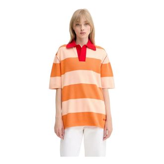 Sunnei Gestreiftes Poloshirt - - Tops - Damen - Mehrfarbig - M