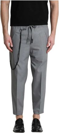 Xagon Man Homme, Pantalons, Gris, Taille: M Cropped Pantalons