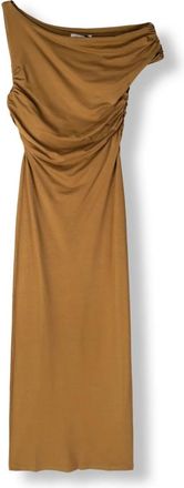 Edited Khaki Midi Kleid f&uuml;r Herbst/Winter - - Dresses - Damen - Gr&uuml;n - S