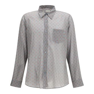 Dries Van Noten Langarmhemd - - Shirts - Herren - Grau - L