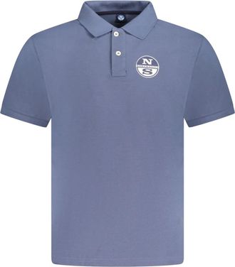 North Sails Homme, Tops, Bleu, Taille: 3XL Polo &agrave; Manches Courtes