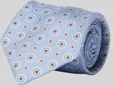 Altea Krawatte aus Seiden-Leinen-Mix Modell ISONZO