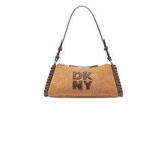 DKNY Dkny - Sac bandouli&egrave;re mini Josie - Femme - Sacs - Brun - Taille: ONE Size