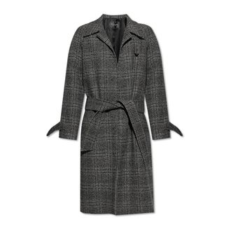 Balenciaga Wollmantel - - Coats - Herren - Grau - M