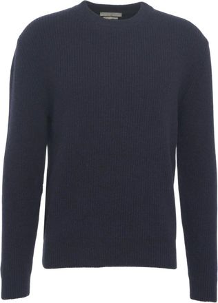 Daniele Fiesoli Homme, Pulls, Bleu, Taille: XL Pull Tricoté Classique Bleu Aw25