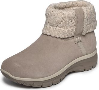 Skechers Femme Easy Going-Cozy Weather 2 Suede Hands Free Slip-ins Bottine, Taupe, 39.5 EU