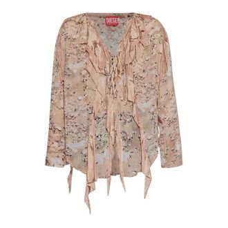 Diesel Damen, Blusen & Hemden, Rosa, XSGröße