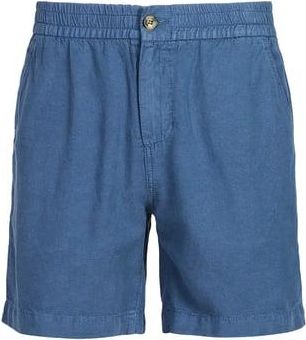 Faguo Short Ch&egrave;vre en coton et lin m&eacute;lang&eacute;s