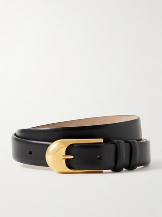 Khaite Ceinture En Cuir Dome - Noir