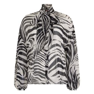 Max Mara Femme, Blouses et Chemises, Multicolore, Taille: 42 FR Ballata Blouse