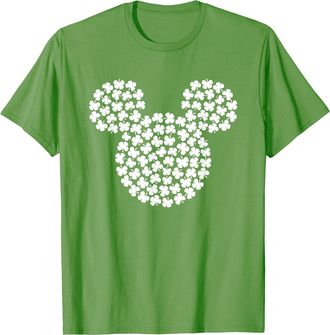 Disney Mickey Mouse Shamrocks St. Patricks Day T-Shirt T-Shirt