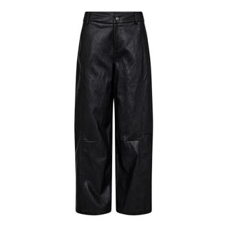 Co'Couture Lederhose - - Trousers - Damen - Schwarzk - S