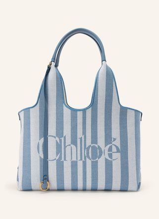 Chlo&eacute; Shopper Stripy blau