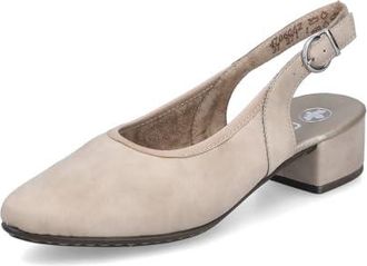 Rieker Escarpins Femme 47060, Pointure:39 EU, La Couleur:Beige
