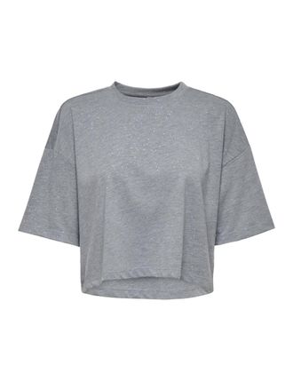 Only Onlmelle S/S Glitter Top JRS