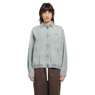 Miu Miu Chambray Blouson Jacket