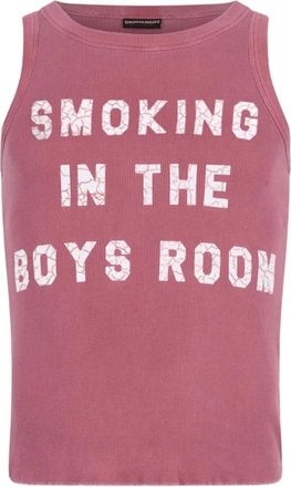 Dsquared2 Homme, Tops, Rose, Taille: XL D&eacute;bardeur en maille c&ocirc;tel&eacute;e &agrave; col rond