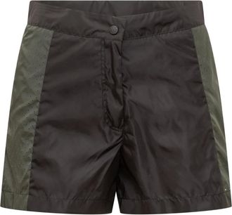 Moncler Femme, Shorts, Gris, Taille: 36 FR Bermuda &agrave; panneaux perfor&eacute;s