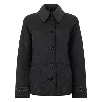 Burberry Femme, Vestes, Noir, Taille: 42 FR Veste matelass&eacute;e