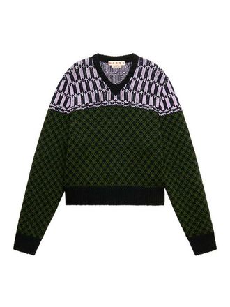 Marni Pull &Agrave; Col V - Vert