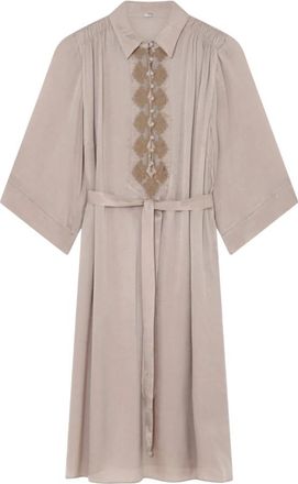 Gustav Hemdbluse - - Dresses - Damen - Beige - S