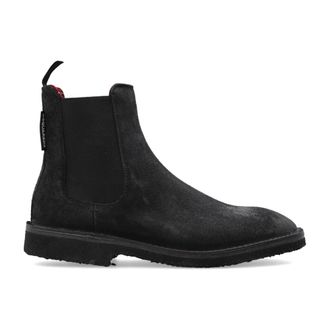 Dsquared2 Wildleder Chelsea Boots - - Shoes - Damen - Schwarzk - 40 1/2 EU