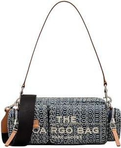 Marc Jacobs The Cargo Shoulder, Bag Femme, Sun Faded Denim, OS