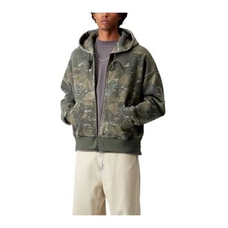 Carhartt Work in Progress Herren, Sweatshirts & Hoodies, Gr&uuml;n, LGr&ouml;&szlig;e