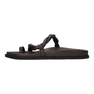 Elena Iachi M56tmoro-P26 Leder Mule - - Shoes - Damen - Schwarzk - 39 EU