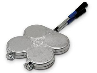 hOme H&H 916000 Backform f&uuml;r Tigelle Aluminium, 4 St&uuml;ck