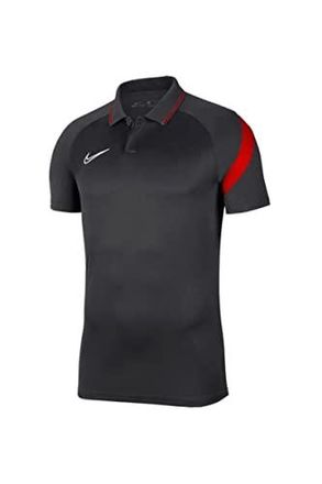 Nike Short Dri-fit Academy pour Homme, Multicolore (Anthracite/Rouge université/Blanc), M