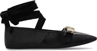 Gucci Double G Ballet Flats - Gr. 35 (EU) - in Schwarz