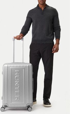 Hunter Mittlerer Koffer CWBEO-HUNTER-M-002-08 Silberfarben