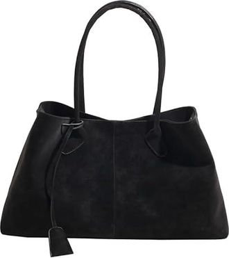 Generic Sac &agrave; provisions vintage pour femme - Grande capacit&eacute; - Sac &agrave; bandouli&egrave;re avec poign&eacute;e de transport sur le dessus pour le travail, le shopping, les vo