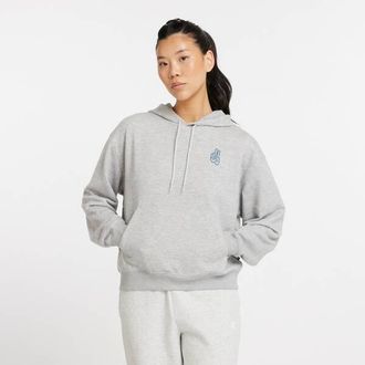 New Balance Damen Kapuzensweat New Balance French Terry Oversized Peace Hoodie