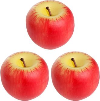 Amosfun 3 St&uuml;cke Festliche K&uuml;nstliche Obst Kerze Simulation F&uuml;r Weihnachten Hochzeit Party Dekorationen